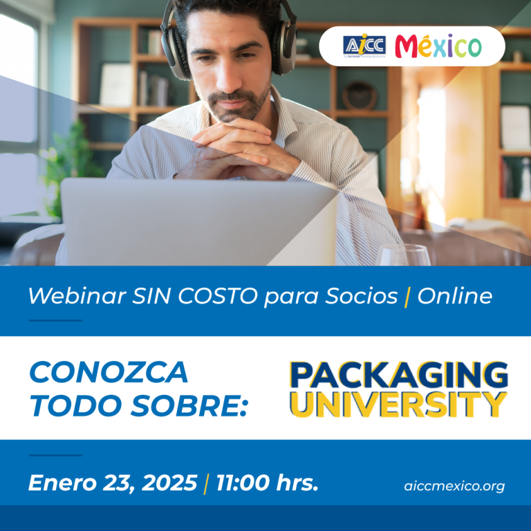 Webinar: Conozca todo sobre Packaging University – AICC México